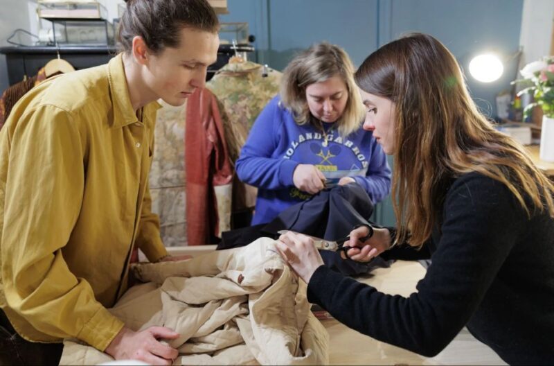 Paris: Couture workshop, upcycle your own jacket - An Authentic Parisian Fashion Experience