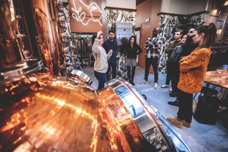 Paris Craft gin distillery guided Tour & Tasting in French - Key Points