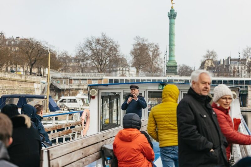 Paris: Cruise on the Saint-Martin Canal and the Seine River - A Well-Rounded Experience for Different Travelers