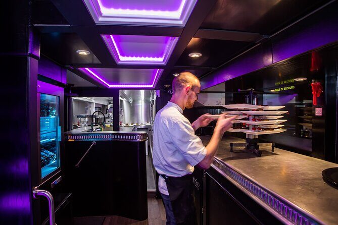 Paris Dinner Bus Toque with Wine Tastings from Champs-Elysees - Key Points