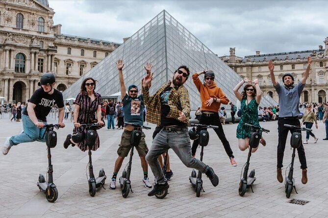 Paris E-Scooter Tour with fun & informative guide (small groups) - The Itinerary: Every Stop Has a Story