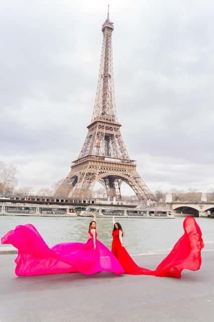 Paris: Eiffel Tower-Louvre Flying-Dress Photoshoot jonadress - What Travelers Are Saying: Authentic Voices