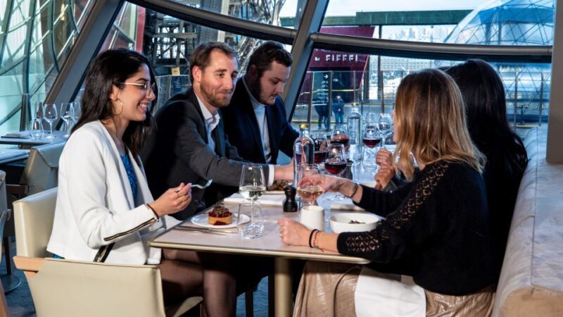 Paris: Eiffel Tower's Madame Brasserie 3-course lunch 12:00 - The Food and Drink Quality