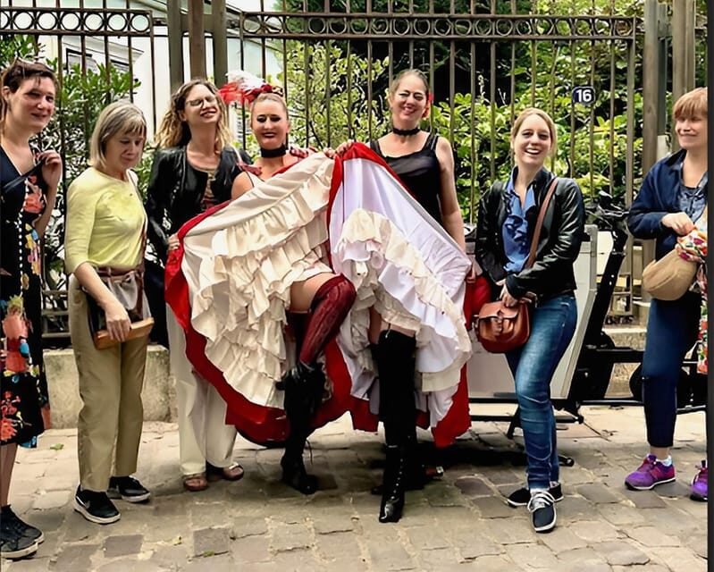 Paris: Immersive Tour of Montmartre with a Cancan dancer - A Closer Look at Your Experience