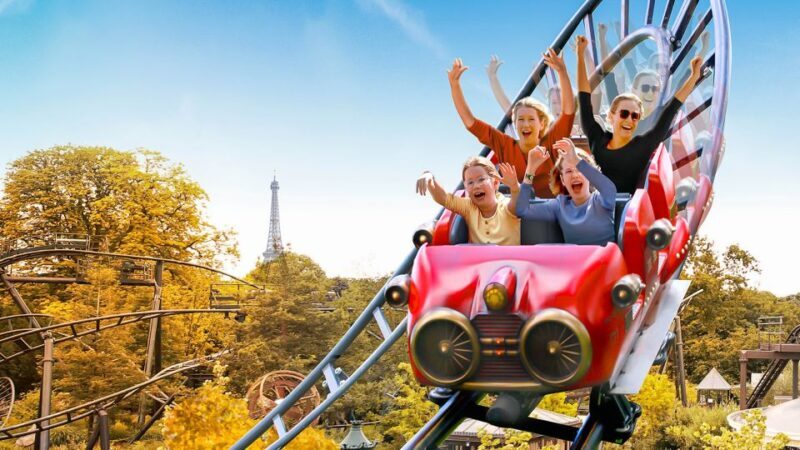Paris: Jardin d'Acclimatation 1-Day Unlimited Pass - Interactive and Traditional Rides
