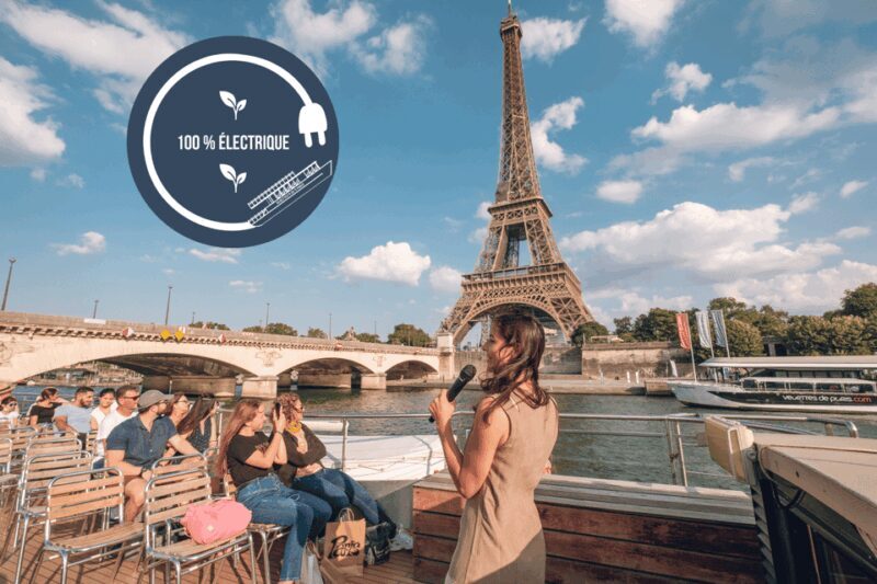 Paris: Live Guided Cruise with Crepe and Soft Drink - Value for Money
