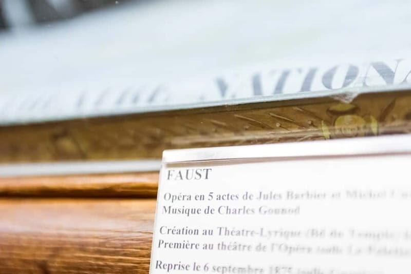 Paris: Opera Garnier Entry Ticket - FAQs