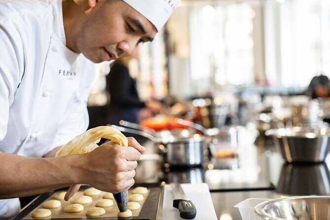 Paris Pastry Class with Ferrandi Chef at Galeries Lafayette Paris - The Classroom Experience