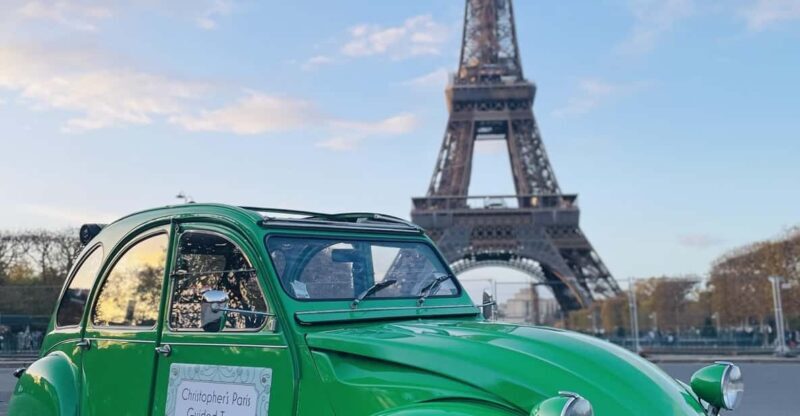 Paris Private Guided Tour in a 2CV classic French car - An In-Depth Look at the Tour Experience