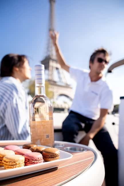 Paris: Private Small Boat Cruise with Rosé and Macarons - FAQs