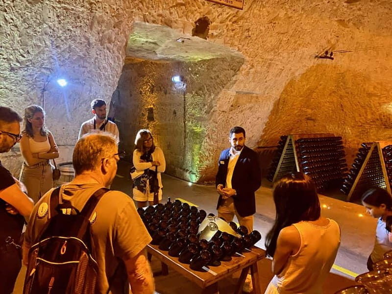 Paris: Ruinart and Veuve Clicquot Champagne Tour by Mercedes - Key Points