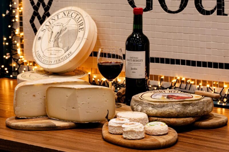 Paris: Tasting of 3 Wine and 3 Cheese - The Tasting: Wines and Cheeses