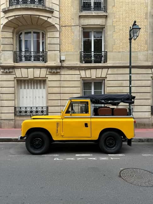 Paris: Ultimate Private City Tour in a Vintage Land Rover - Discover the Charm of Paris in a Vintage Land Rover