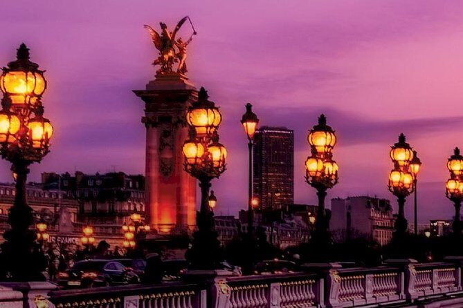 Paris until the heart of the night - The Highlights of the Tour Itinerary