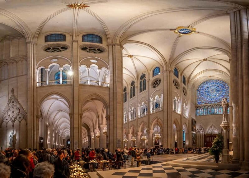 Paris:Notre-Dame Cathedral Interior and Exterior Guided Tour - The Itinerary: From Outside to Inside