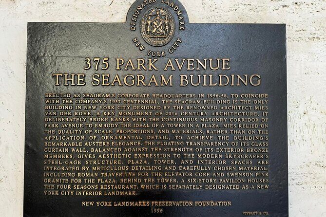 Park Avenue : NYC Architecture Private Walking Tour - FAQs