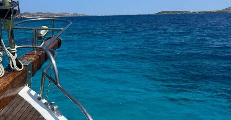 Paroikia: Despotiko & Blue Lagoon Cruise with Meal & Drinks - Key Points