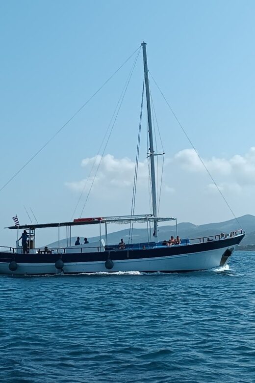 Paros Antiparos: Full-Day Boat Tour with Lunch & Drinks - An Authentic Greek Sea Adventure