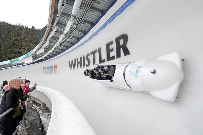 Passenger Bobsleigh in Whistler - Key Points