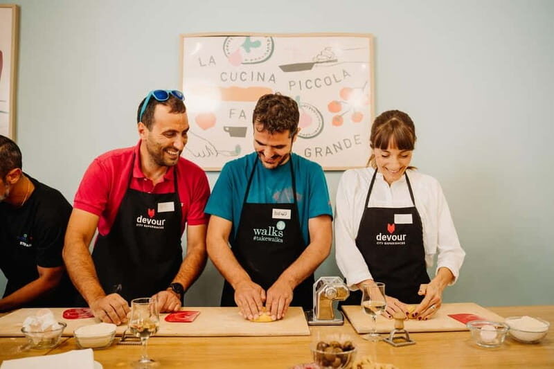 Pasta Making in Rome with a Local Chef, Wine & Gelato - Authenticity and Authentic Experiences