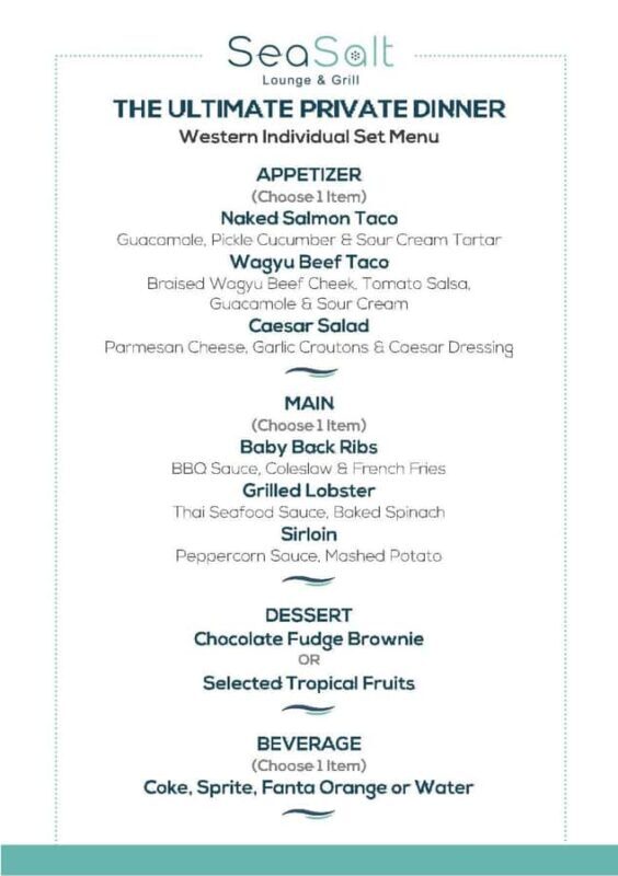 Patong: Sea Salt Lounge and Grill Dining Experience - Authentic and Comfortable Experience