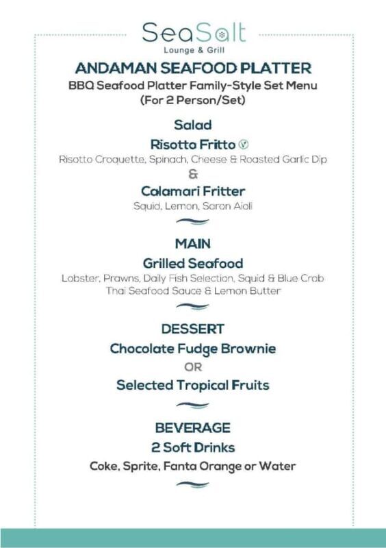 Patong: Sea Salt Lounge and Grill Dining Experience - Practical Considerations