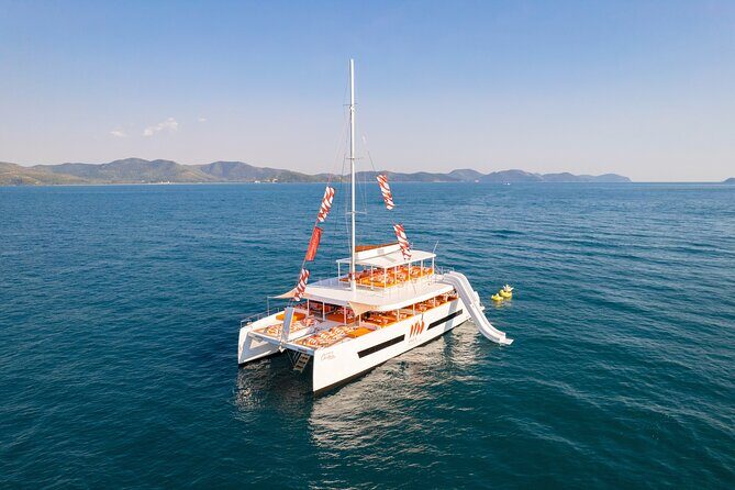 Pattaya: 3 Island-Hopping Full-Day Party Catamaran Cruise - Key Points
