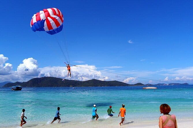 Pattaya Coral Island Snorkeling Banana Boat Parasailing Jet SKi - Key Points