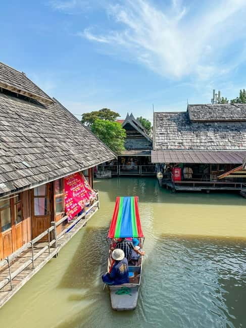 Pattaya: Floating Market Entry ticket - An Authentic Glimpse of Thai Canal Life