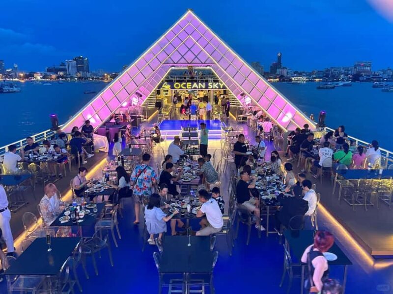 Pattaya Ocean Sky & Oriental PrincessBuffet DinnerPickup - Live Entertainment and Atmosphere