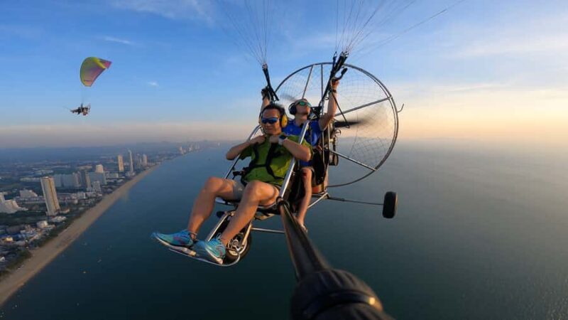 Pattaya: Paramotor Tour with Pickup Service by TSA Thailand - An Introduction to the Experience