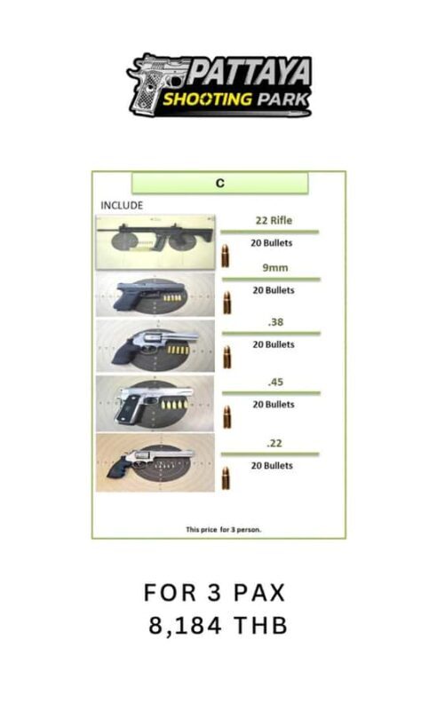 Pattaya: Shooting Park Experience for 3 People - What to Expect from the Shooting Park Experience