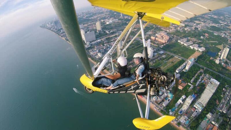 Pattaya: Thailand Microlight Aircraft Tours by BFA - Key Points