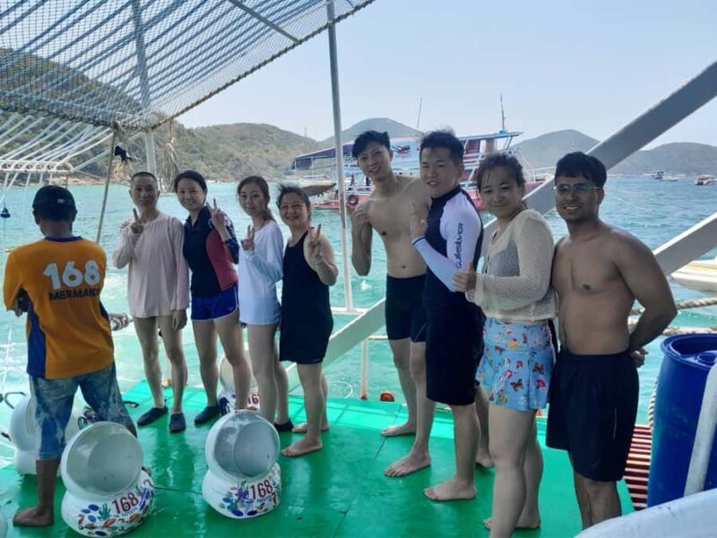 Pattaya: Underwater Sea Walking Experience - Transportation and Group Size
