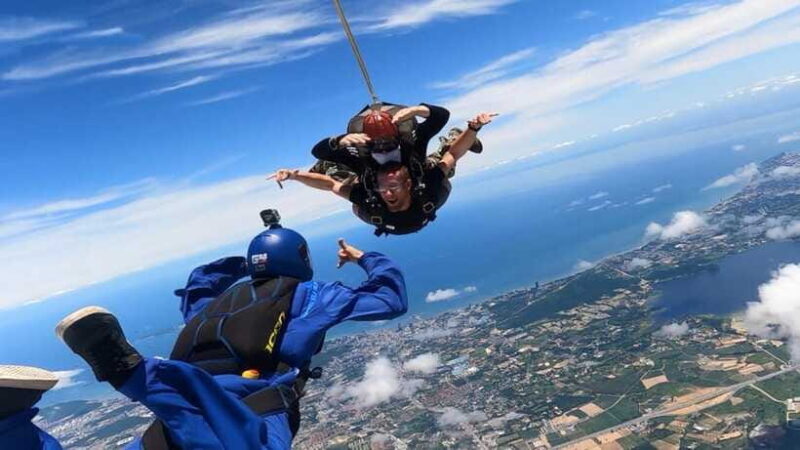 Pattaya:THAISKY Skydiving ExperienceOptional Transfers - The Value of the Photo and Video Packages