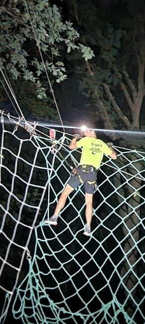 Pau - Night Treetop Treetop - Lacq Aventure - The Value of the Experience