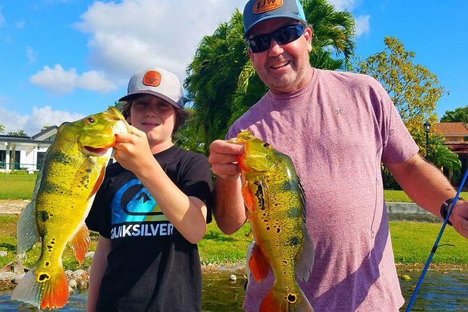 Peacock Bass Fishing Trips Near Miami Florida - The Reviewers Say It Best