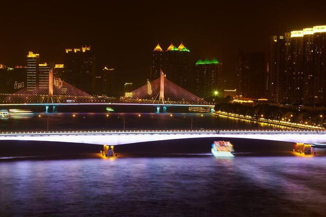 Pearl River Night Cruise with Xinjiang Cuisine Dining Experience in Guangzhou - FAQ