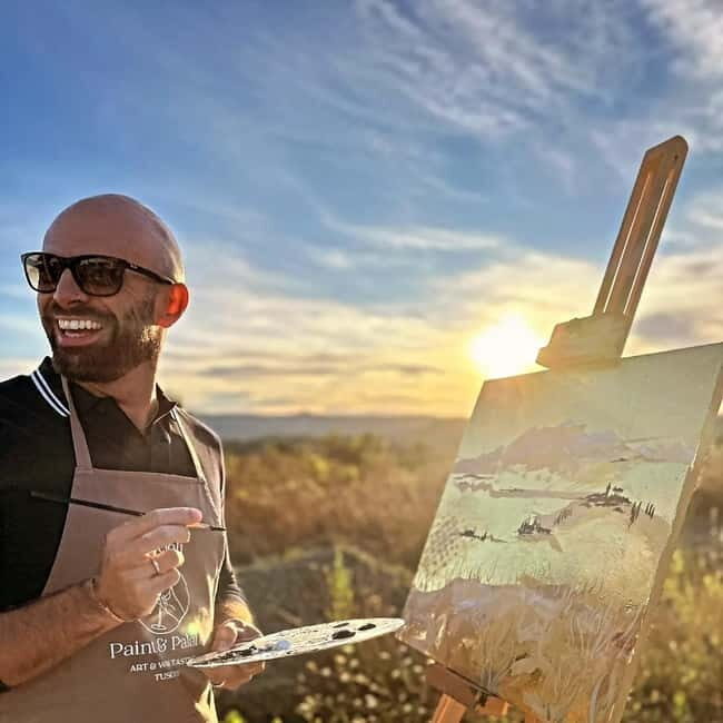 Peccioli: Painting Experience with Wine and Snacks - The Details: From Meeting to Ending