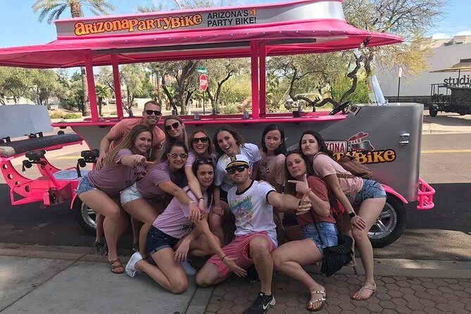 Pedal Bar Crawl Tour of Downtown Phoenix - The Vibe: Music, Lights, and Fun