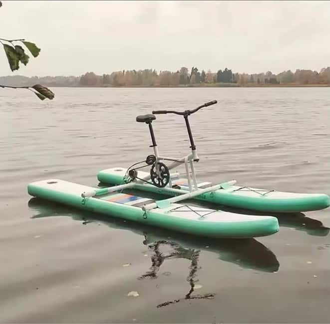 Pedal over the waters of the Os Peares reservoir! - Key Points