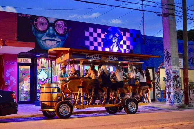 Pedal Pub Miami Wynwood Graffiti Bar Crawl-Full Bike Rental - What is the Pedal Pub Wynwood Graffiti Bar Crawl?