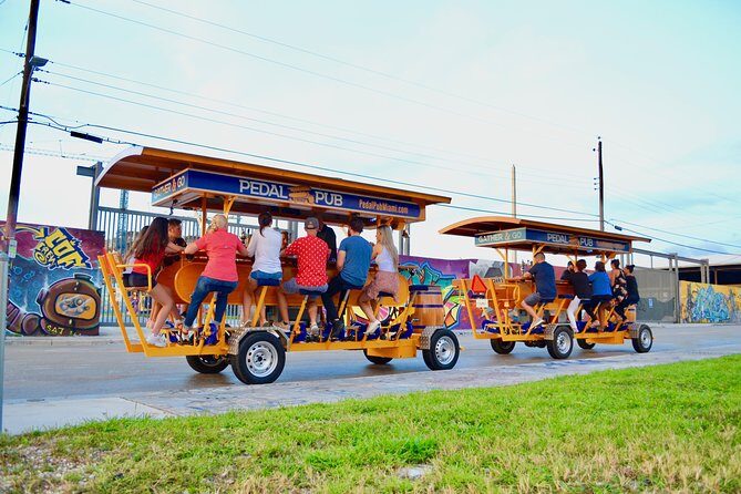Pedal Pub Miami Wynwood Graffiti Bar Crawl-Full Bike Rental - The Sum Up