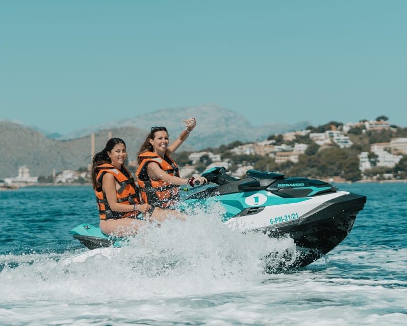 Peguera: Racing Car Drive and Jet Ski Combo Tour - The Sum Up