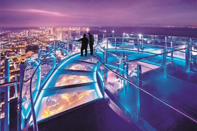 Penang Rainbow Skywalk at The Top Komtar Observation Deck Tickets - A Look at the Experience : What to Expect