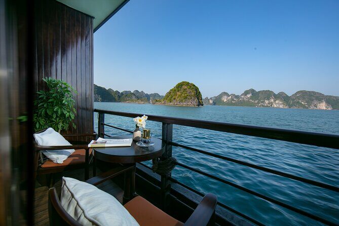 Peony Cruise 5* Halong Bay 3 days 2 nights with 2 ways transfer - Dining & Accommodation: Savoring Local Flavors & Luxurious Comforts