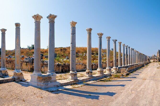 Perge Aspendos Aquaduct Side with Waterfall - The Sum Up