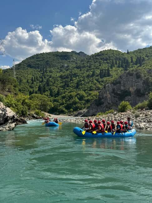 Permet: Rafting Tour with Cliff Jumping and Thermal Baths - The Sum Up