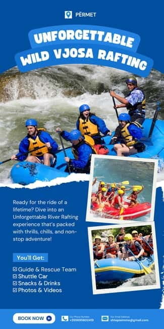 Përmet: Vjosa River Rafting Adventure - Why You Should Consider This Rafting Tour