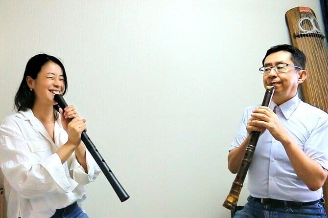 Personalized Shakuhachi Lesson with a Master - A close-up look at the shakuhachi experience in Tokyo